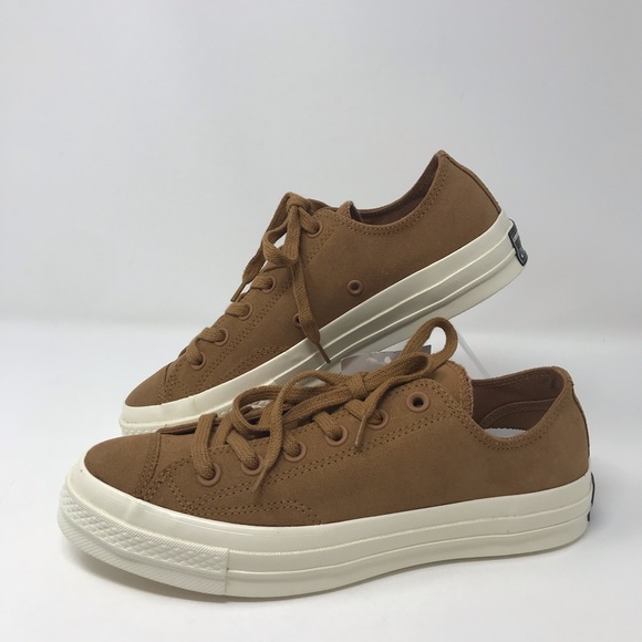 Converse | Shoes | Converse Chuck 7 Ox Suede Burnt Caramel W Authent ...